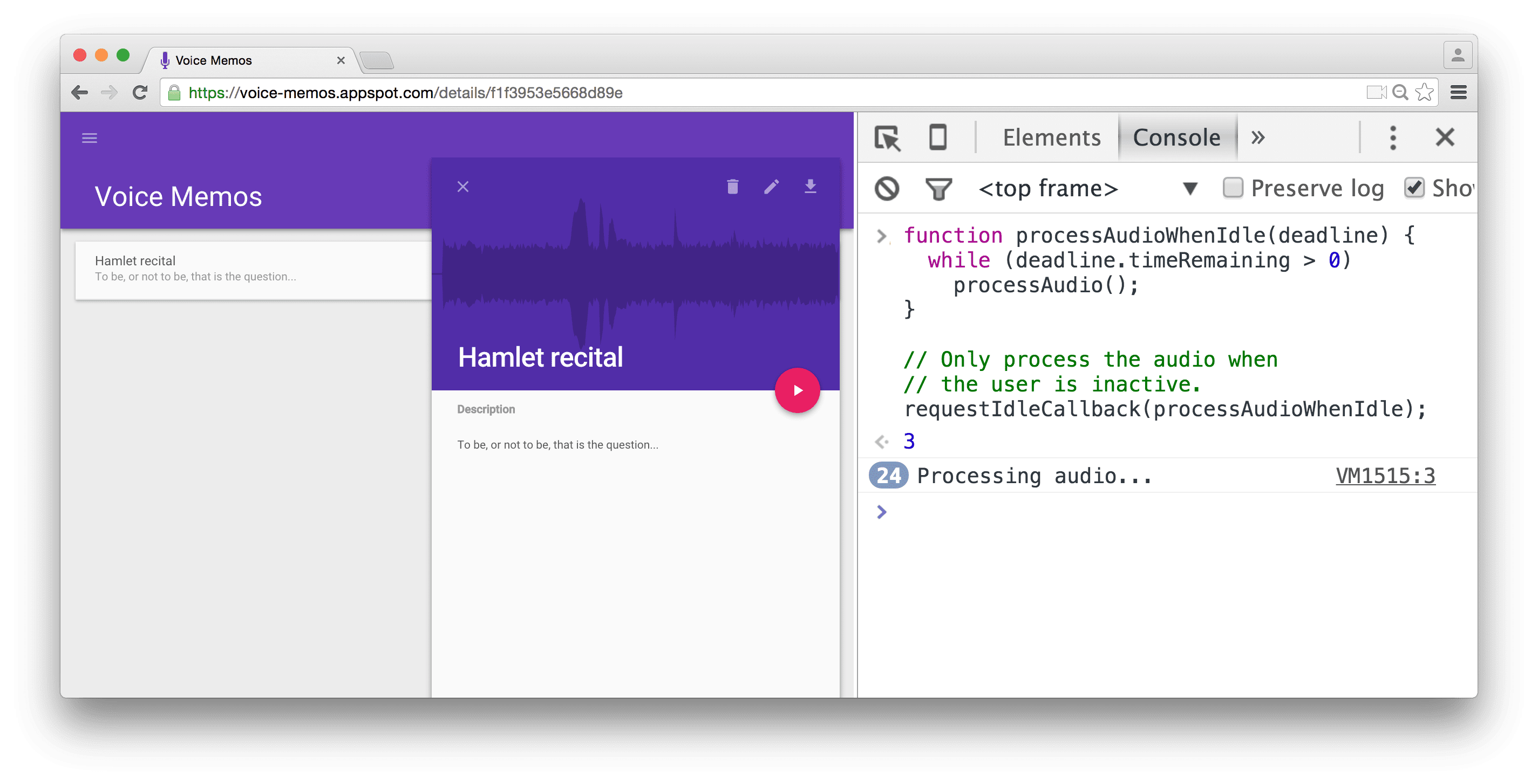 การใช้ requestIdleCallback | Blog | Chrome for Developers