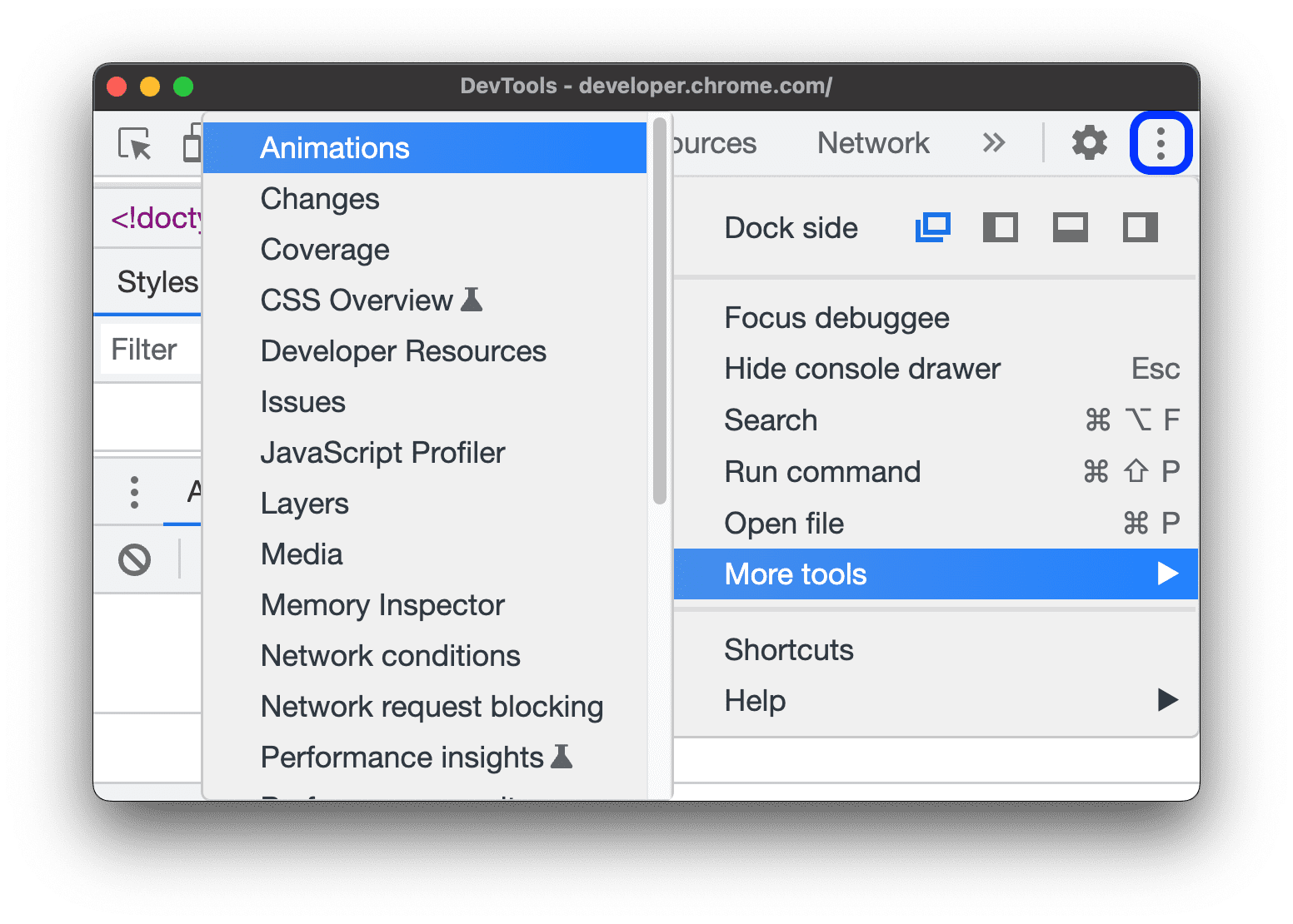 动画：检查和修改 CSS 动画效果 | Chrome DevTools | Chrome for Developers