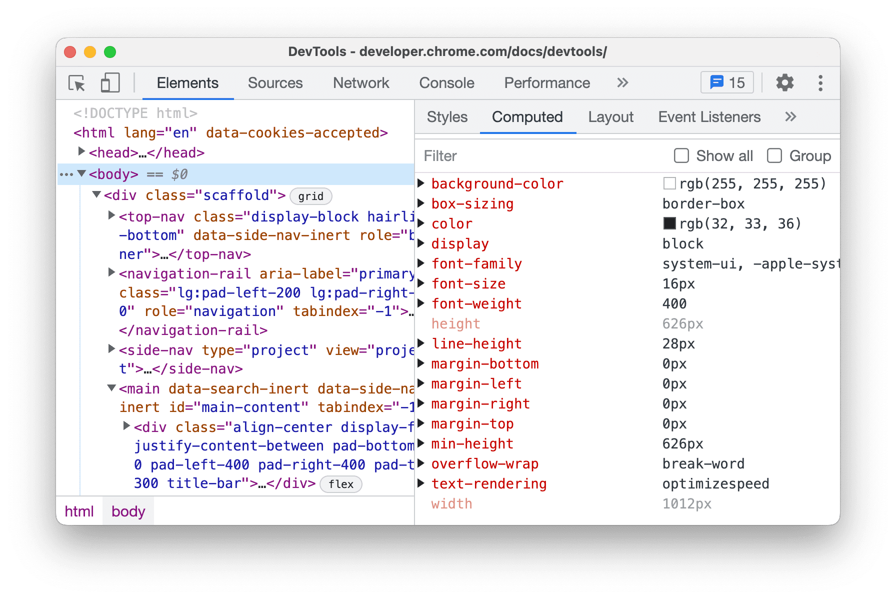 查找无效、已替换、无效和其他 CSS | Chrome DevTools | Chrome for Developers