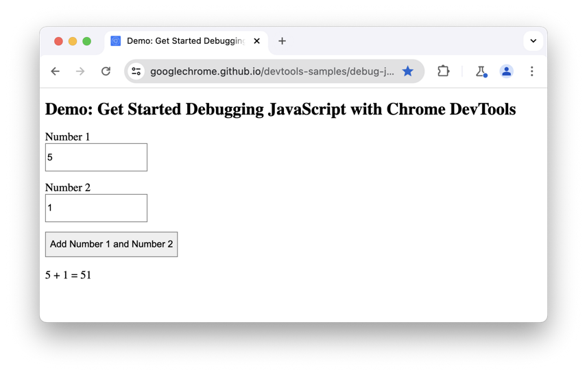 调试 JavaScript | Chrome DevTools | Chrome for Developers