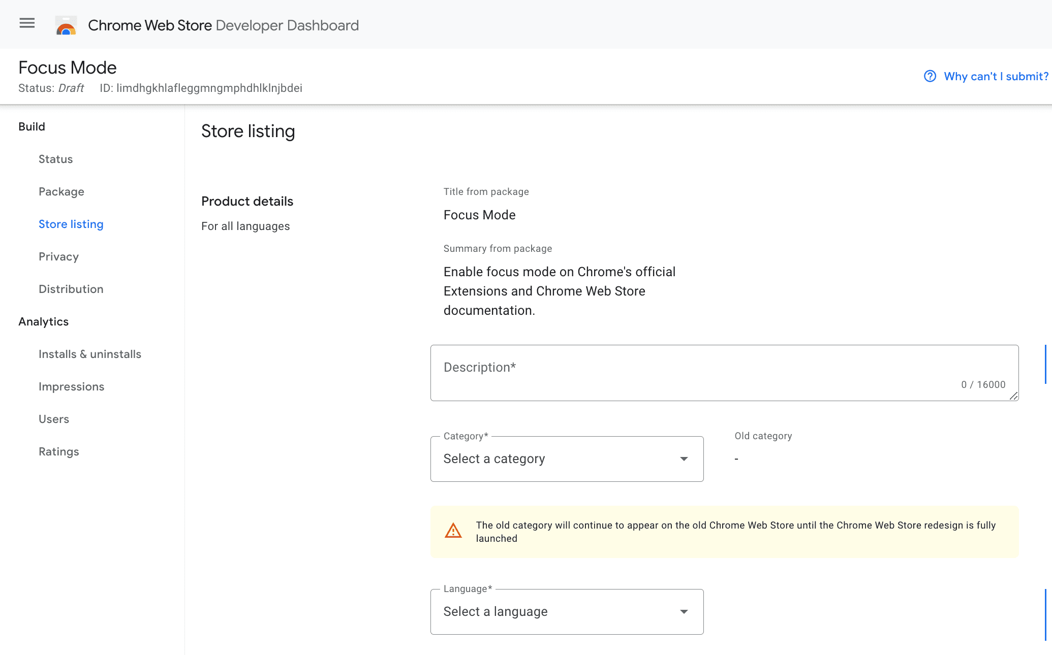 Publish in the Chrome Web Store | Chrome Extensions | Chrome for Developers